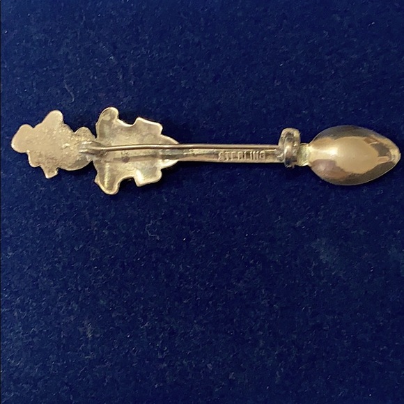 Jewelry | Vintage Sterling Silver Spoon Brooch | Poshmark